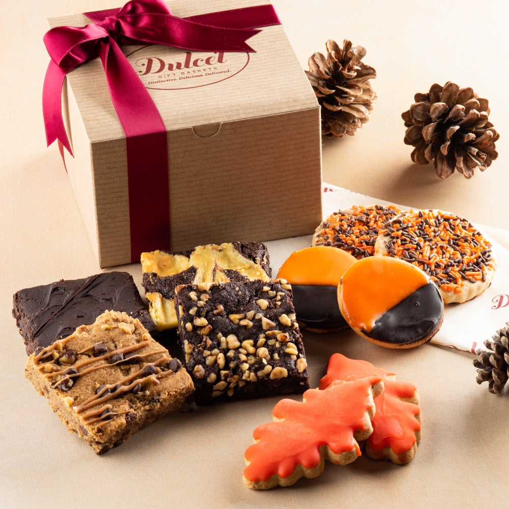 Buy Gourmet Autumn Dessert Cookie Box | Freshly Baked Treats – Dulcet ...