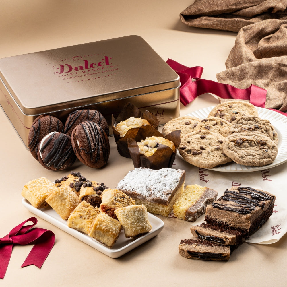 Buy Luxurious Gourmet Bakery Dessert Tin | Handmade Desserts – Dulcet ...