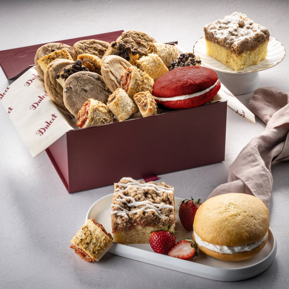 Buy Bakery Sampler Gift Basket | Heartfelt Baked Treats – Dulcet Gift Baskets