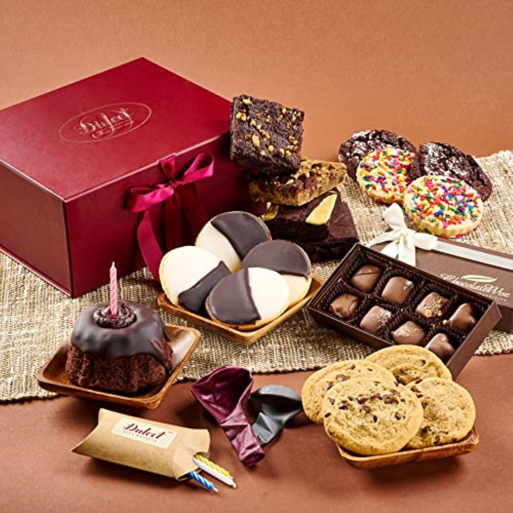 Birthday Chocolate Pastry Collection | Dulcet Gift Baskets