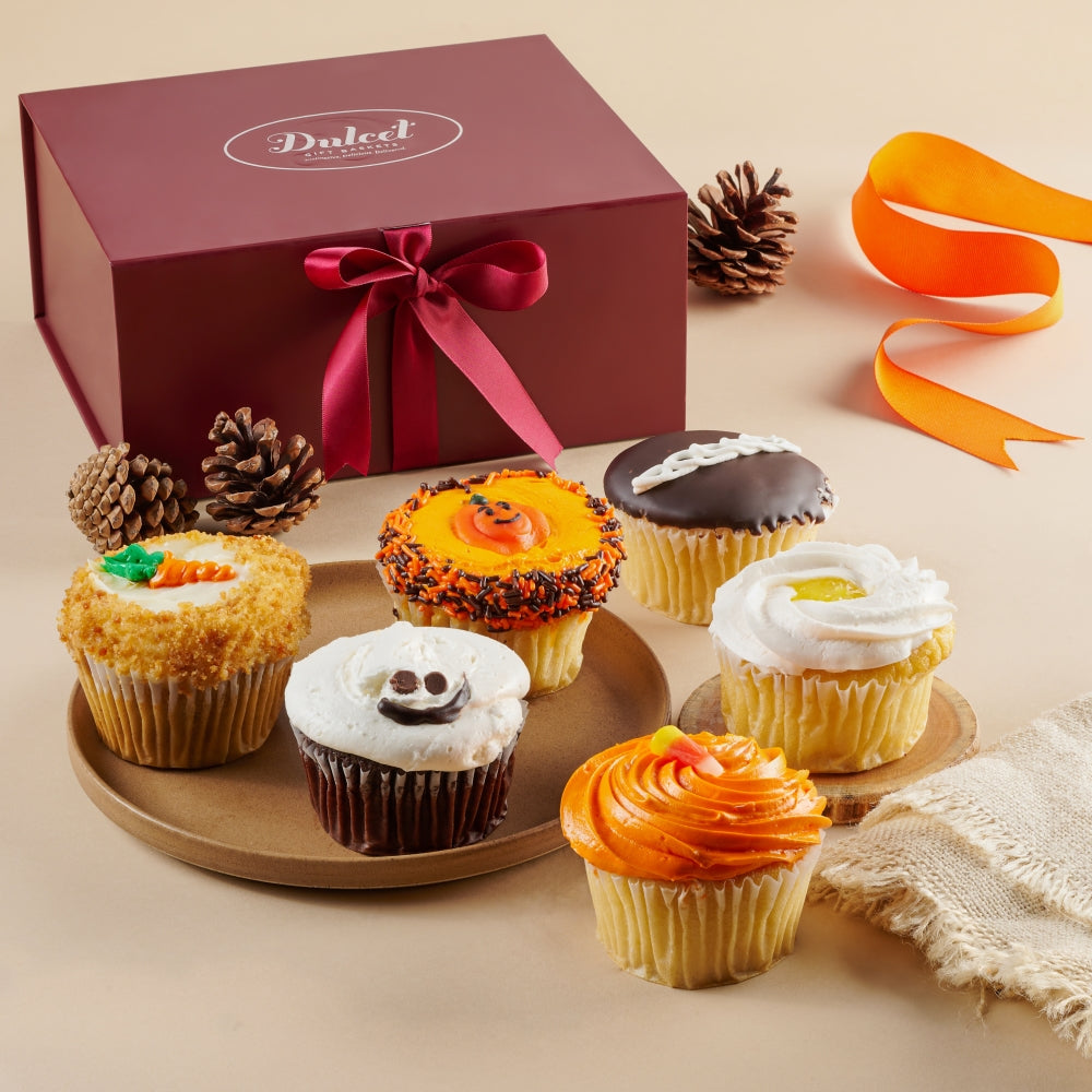 The Halloween Assorted Cupcakes | Dulcet Gift Baskets