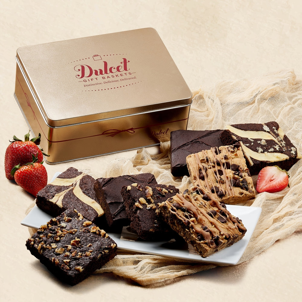 Order Fudge Brownie Gift Assortment | Rich & Fudgy Delight – Dulcet ...